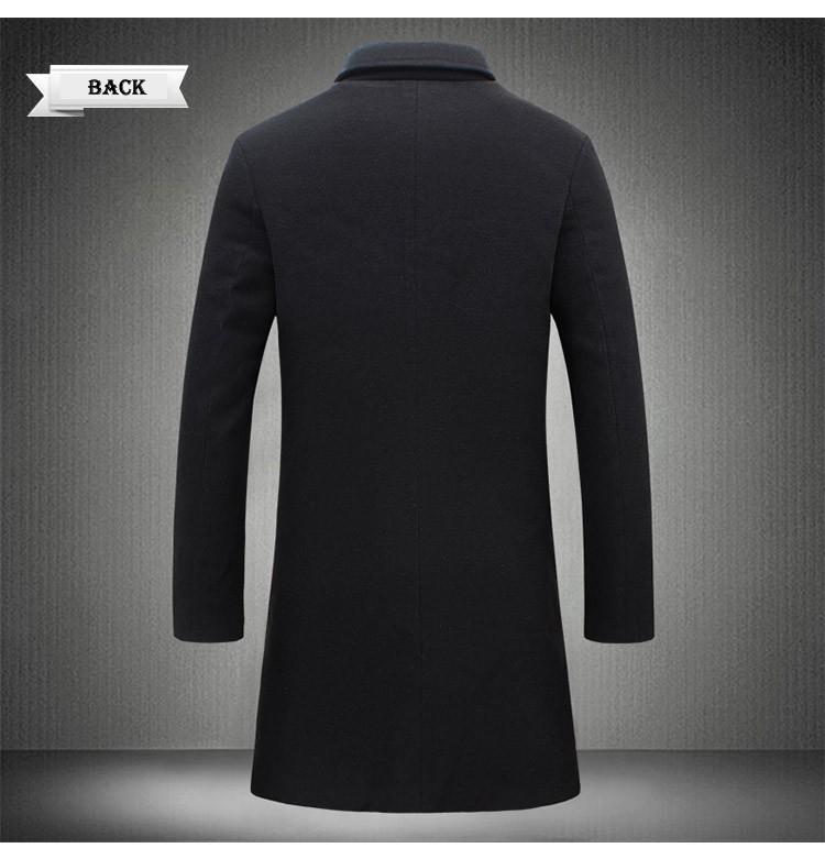 Business-Man Windproof Long Coat – West Louis
