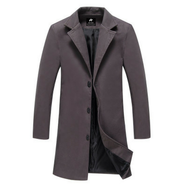 Business-Man Windproof Long Coat – West Louis