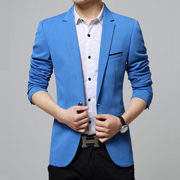 West Louis™ Spring Cotton Slim England Blaser
